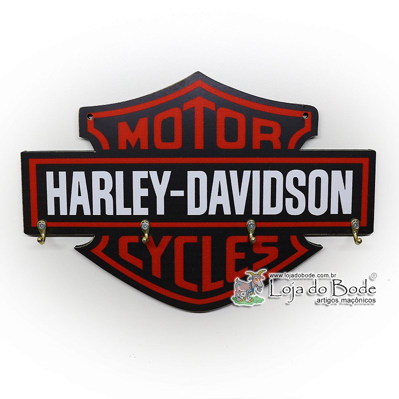 Porta Chaves - Harley Davidson - Loja do Bode - artigos maçônicos [OFICIAL]