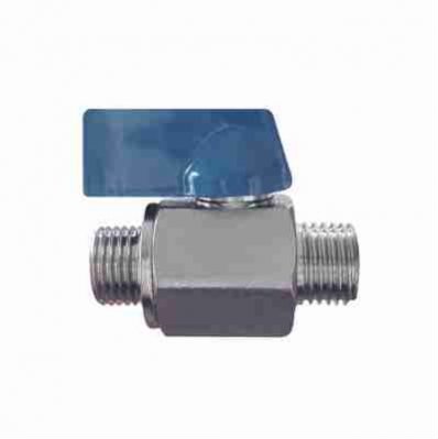 VÁLVULA MINI MMM 1/4 c/ Alavanca Steula - Instemaq Curitiba