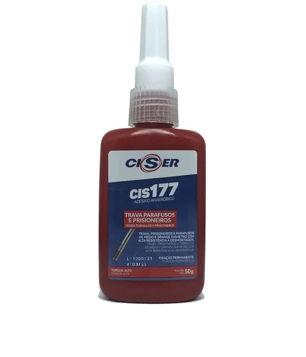 Cola Trava Parafusos e Prisioneiros 50g CIS177 - Instemaq Curitiba