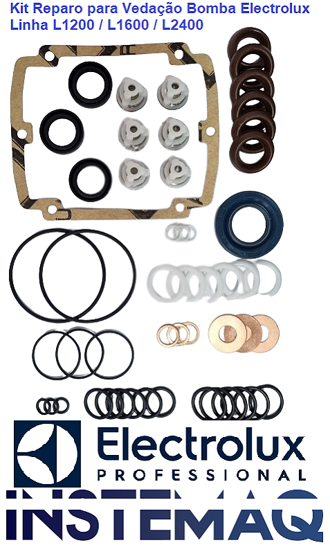 Kit Reparo Vedação Bomba Linha L/CSL COMPLETO - Instemaq Curitiba
