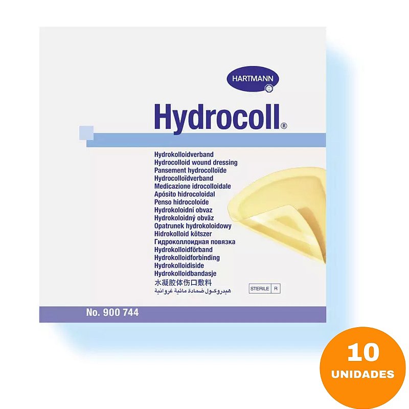Curativo Hidrocoloide Hydrocoll 15 X 15 cm - Caixa C/ 10 un. - Hartmann ...