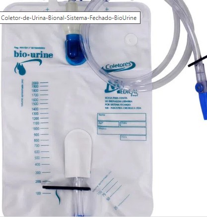 COLETOR URINA SIST. FECHADO 2000ML BIO-URINE BIONAL - AgilMed ...