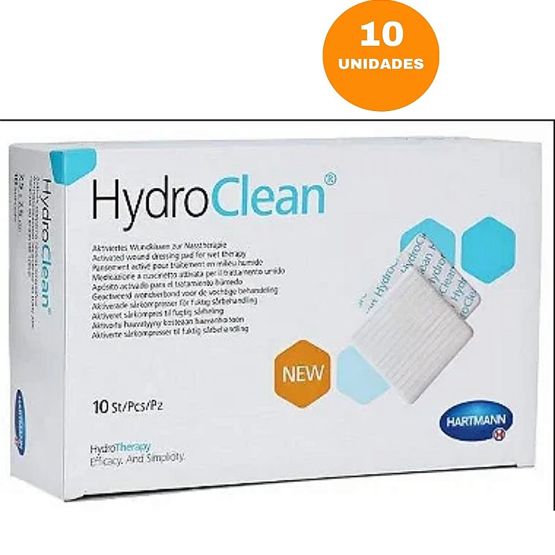 Curativo Hydroclean 10 X 10 cm - Caixa C/ 10 UN. - Hartmann - AgilMed ...