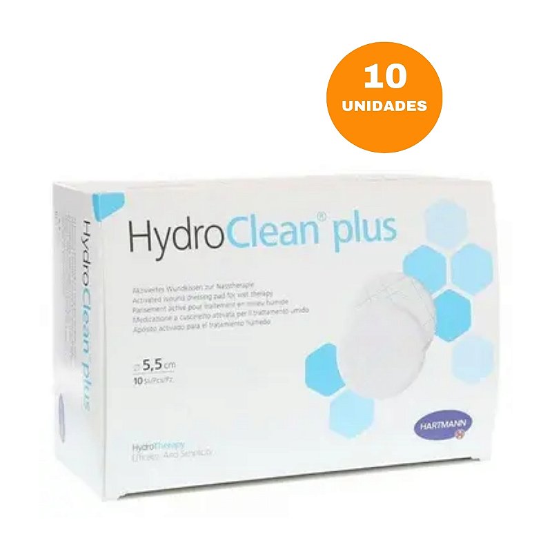 Curativo Hydroclean Plus 5.5 CM - Caixa C/ 10 UN. - Hartmann - AgilMed ...