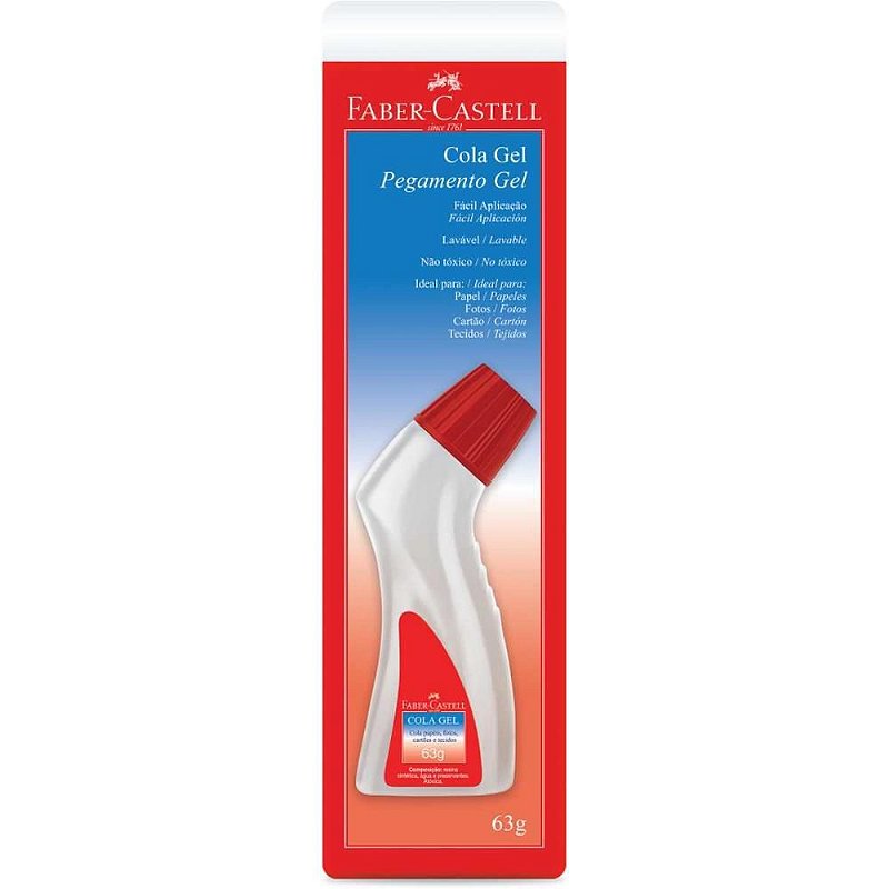 Cola Escolar Cola GEL 63G. - Digital Conveniência Informática e Papelaria