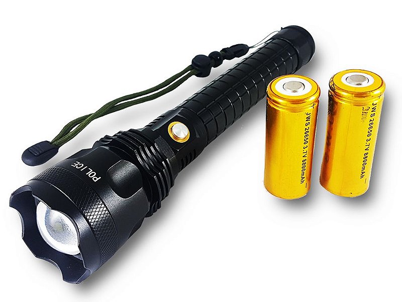 Lanterna Tática Storm II 6.200.000 Lumens LED XML T9 Super Potente 2 ...