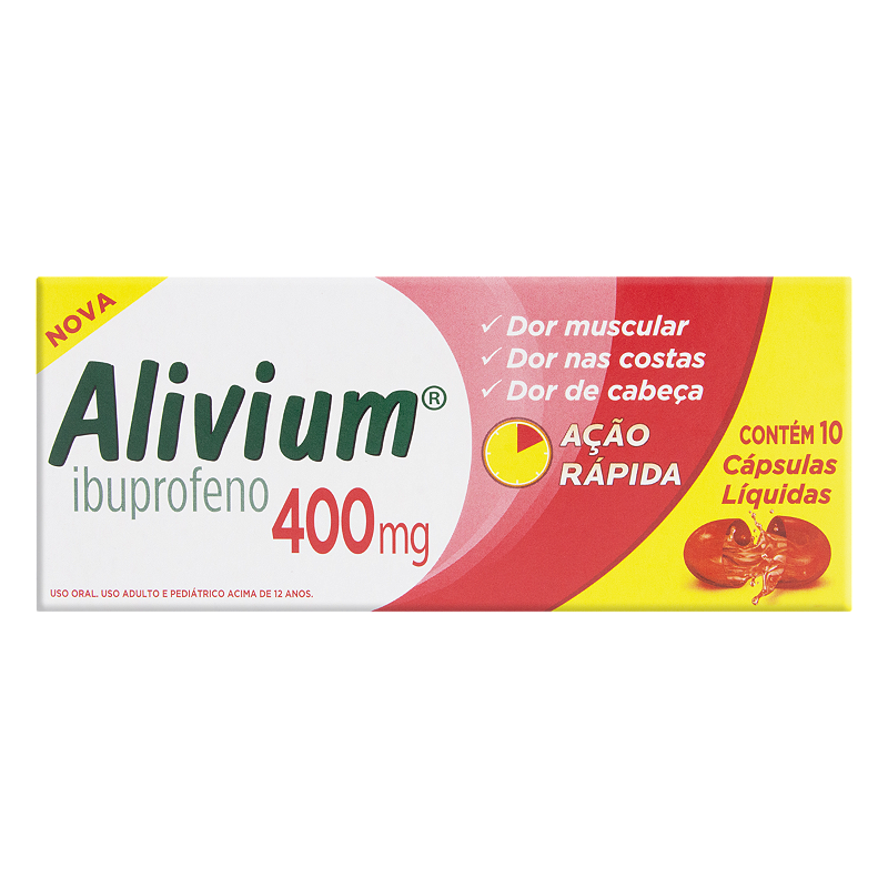 ibuprofeno ALIVIUM ADVIL BUSCOFEM IBUFRAN IBUPRIL DOR FEBRE - Drogaria ...