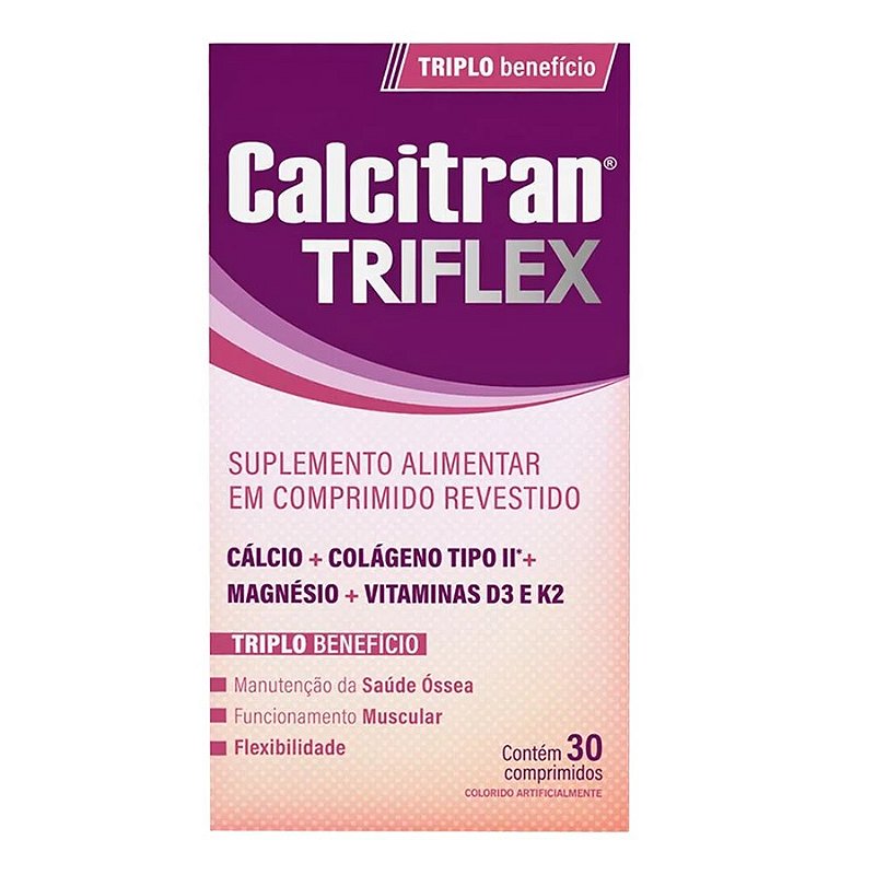 CALCITRAN TRIFLEX DOR OSSOS ARTRITE ARTROSE - Drogaria do Farmacêutico