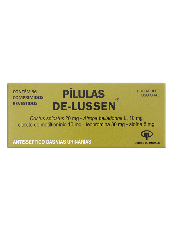 PILULAS DE LUSSEN VIAS URINARIAS CISTITE INFEÇÃO BEXIGA URINA ...