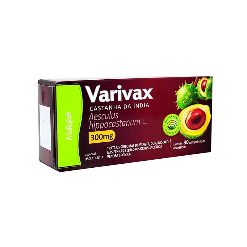 VARIVAX CASTANHA DA INDIA AESCULUS HIPPOCASTANUM L. CIRCULAÇÃO MEMÓRIA ...