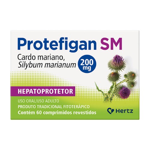 PROTEFIGAN FORFIG CARDO MARIANUM SILIMARINA SILYBUM MARIANUM ESTEATOSE ...