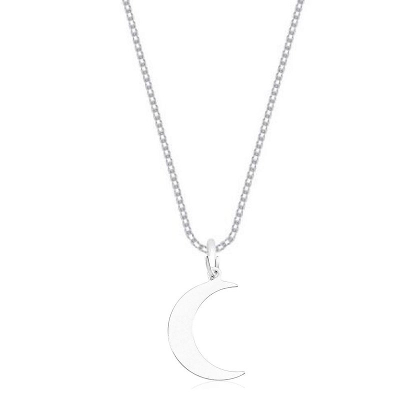 Colar Lua Prata 925 - Amoralora Prata 925