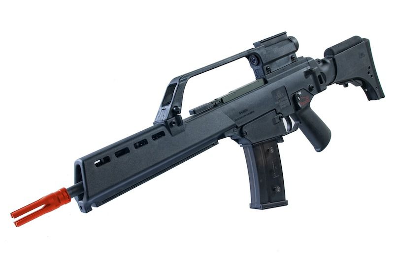 RIFLE UMAREX - G36 LONG COM BLOWBACK ( RED DOT + LUNETA ) - Airsoft ...