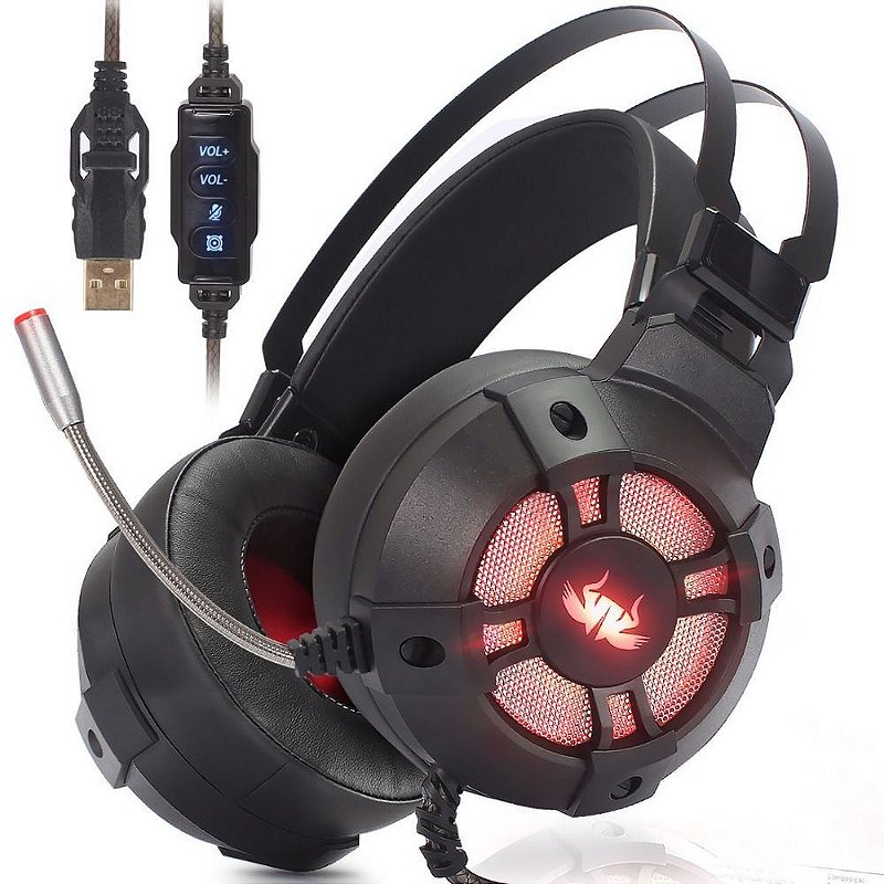 Headset Gamer PRO e-Sports KP-446 - Knup - Ponto do Nerd - A loja 100% ...