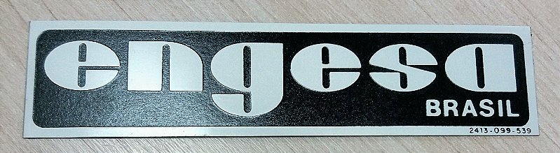 EMBLEMA ENGESA BRASIL - Rota4x4