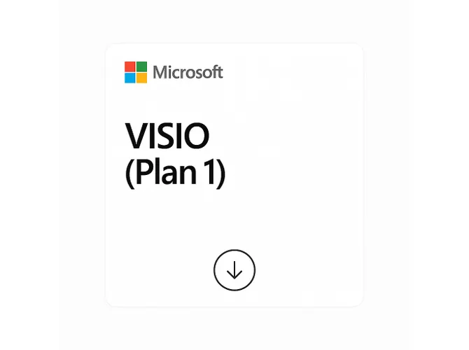 Visio Plan 1 Microsoft CSP - CFQ7TTC0HD33-003 - Manchester Automação ...