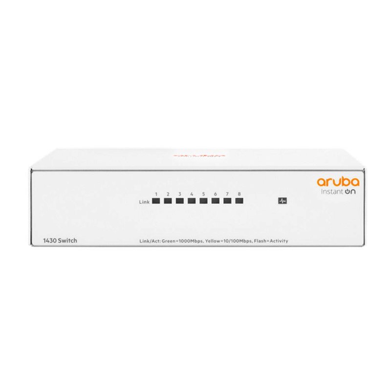 Switch Aruba Instant On 1430 L2 8G R8R45A - Oukey Store - Se é rede, é ...