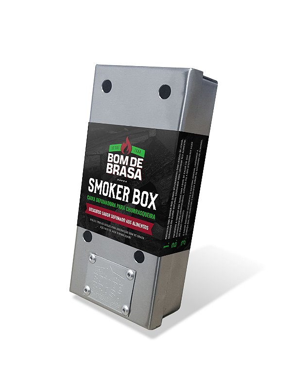 smoker box smoke blue smoke serragem wood chips defumacao charcutaria ...