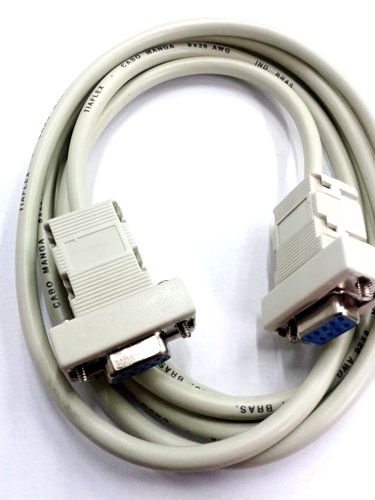 Cabo Serial RS-232 DB9 Fêmea P/ DB9 Fêmea 2 Metros - SOCIO CABOS