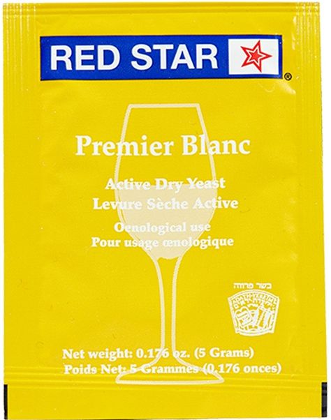 FERMENTO RED STAR PREMIER BLANC (Ex.Champagne) - Beaga Brew Shop ...