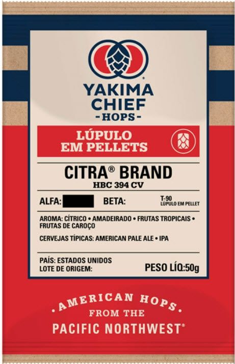LUPULO CITRA YCH EM PELLET T-90 - Beaga Brew Shop - Insumos - Compra ...