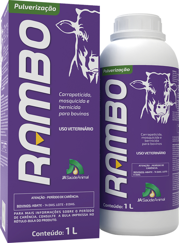 Rambo Pulverização - 1L - JA Saúde Animal - Loja Online
