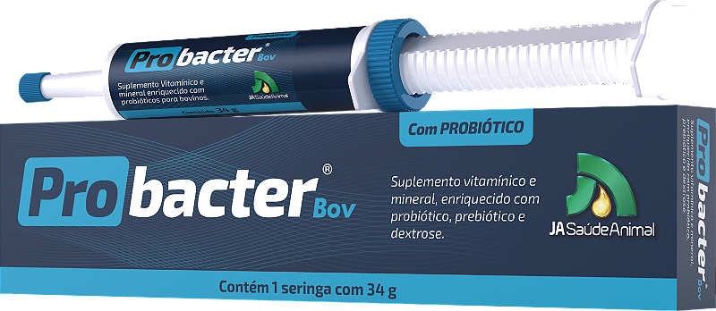 ProBacter Bov - 34g - JA Saúde Animal - Loja Online