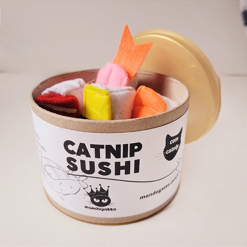 Catnip Sushi - Produtos para Gatos Felizes