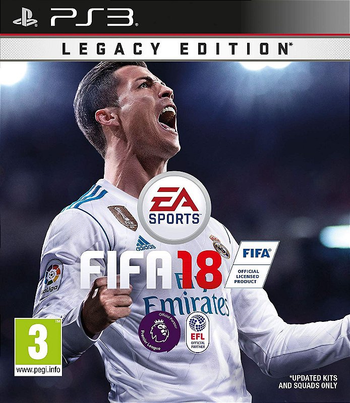 Fifa 18 ps3 psn - Donattelo Games - Gift Card PSN, Jogo de PS3, PS4 e PS5