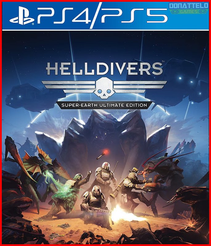 Helldivers ps4 midia digital - Donattelo Games - Gift Card PSN, Jogo de ...