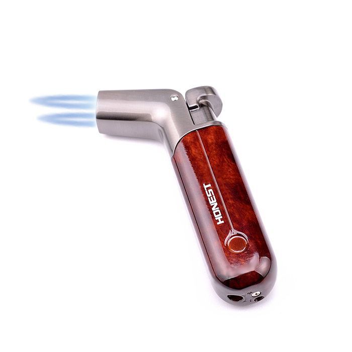 Isqueiro Maçarico Honest 162 - Madeira (2 Chamas) - Tabacaria Camilo ...