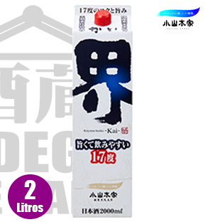 Sake Pack KAI Genshu Futsushu 2000ml - Adega de Sake
