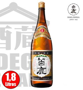 Sake HAKUSHIKA Josen Kuromatsu Suave 1800ml - Adega de Sake