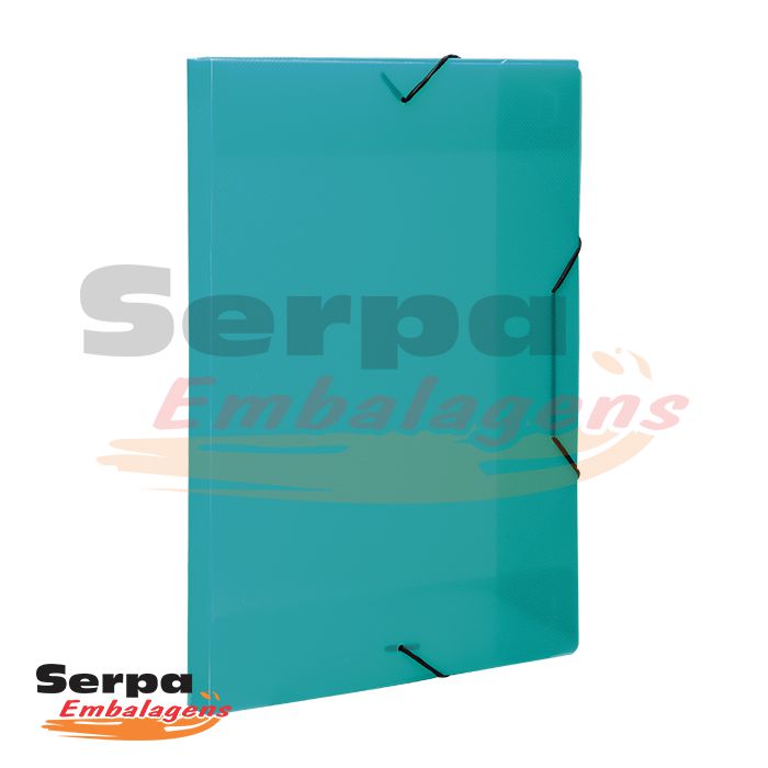 Serpa - Pasta Aba Elástico Ofício Lombo 2cm VERDE - Serpa Embalagens e ...