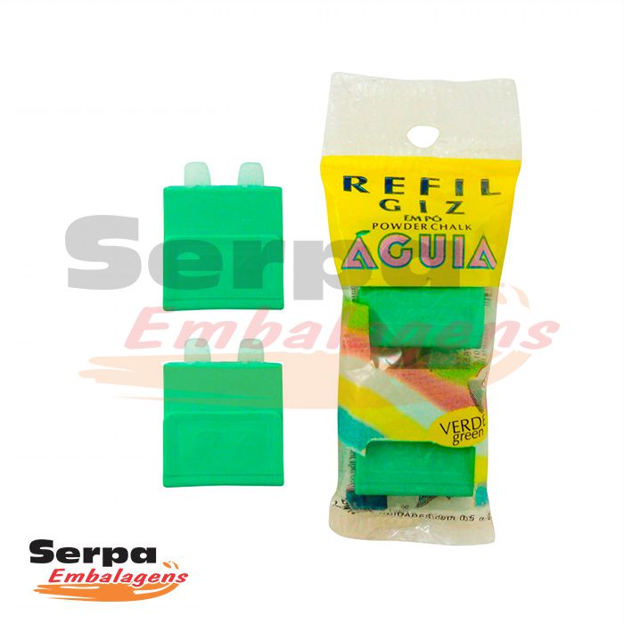 Serpa - Refil Giz em Pó Águia Verde - Serpa Embalagens e Papelaria ...