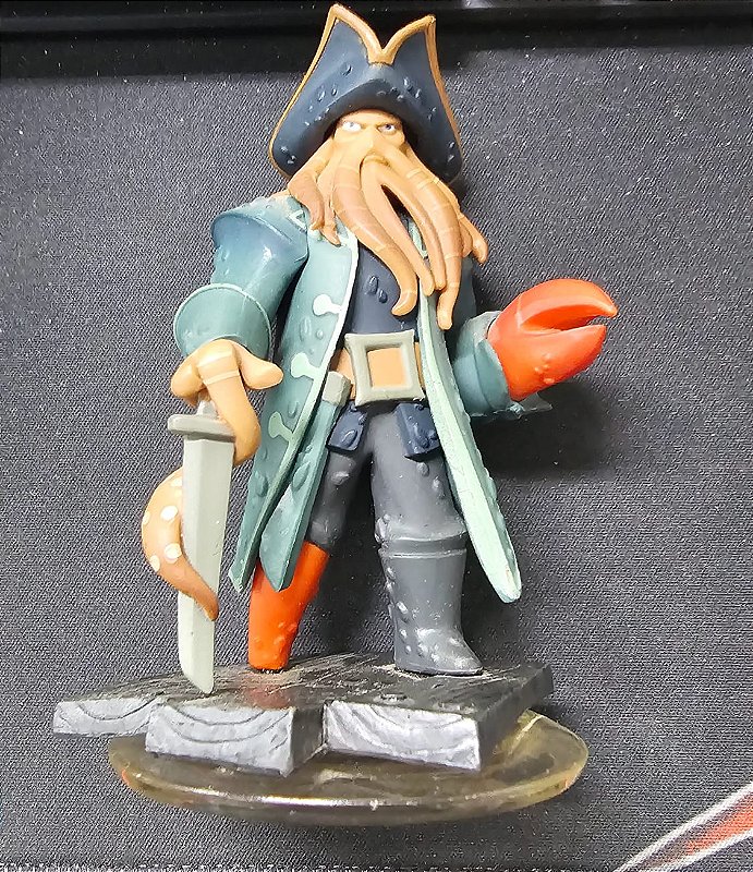Miniatura Disney Infinity Davy Jones Pirates Of The Caribbean Seminovo ...