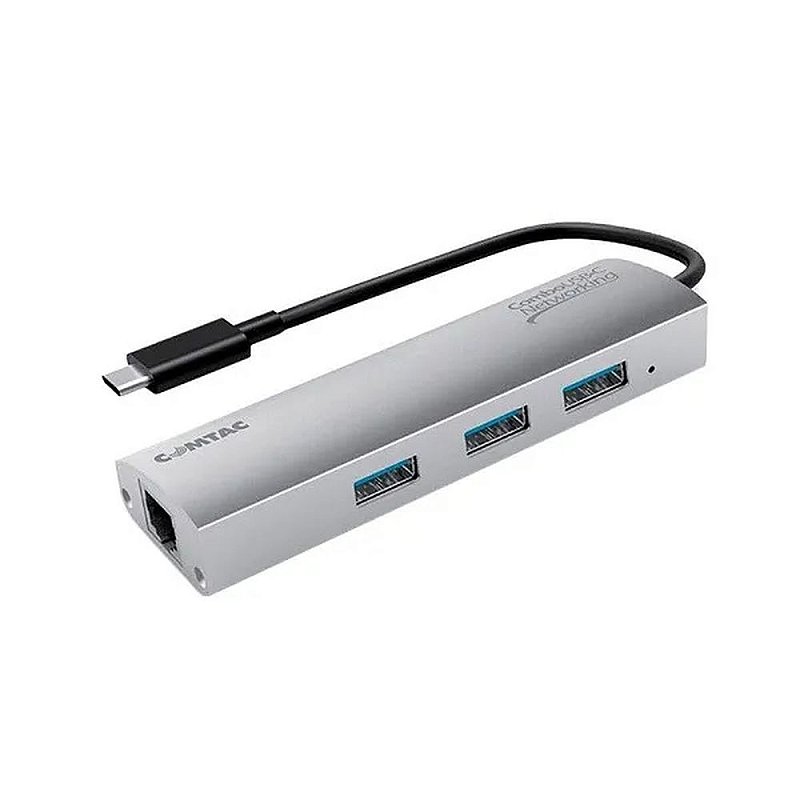 COMBO NETWORKING USBC P HUB 3 PORTAS USB 3 COMTAC 20139340 - Infopeças ...