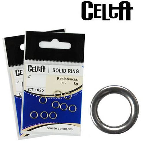 Argola Solid Ring Nickel Celta Ct1025 - Loja de pesca on line: Fish Company