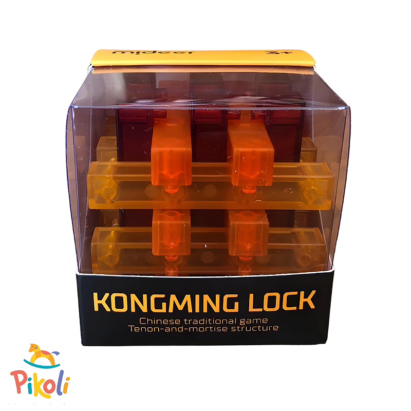 Neon Space Kongming Lock - Pillar 18 - Pikoli Brinquedos Educativos