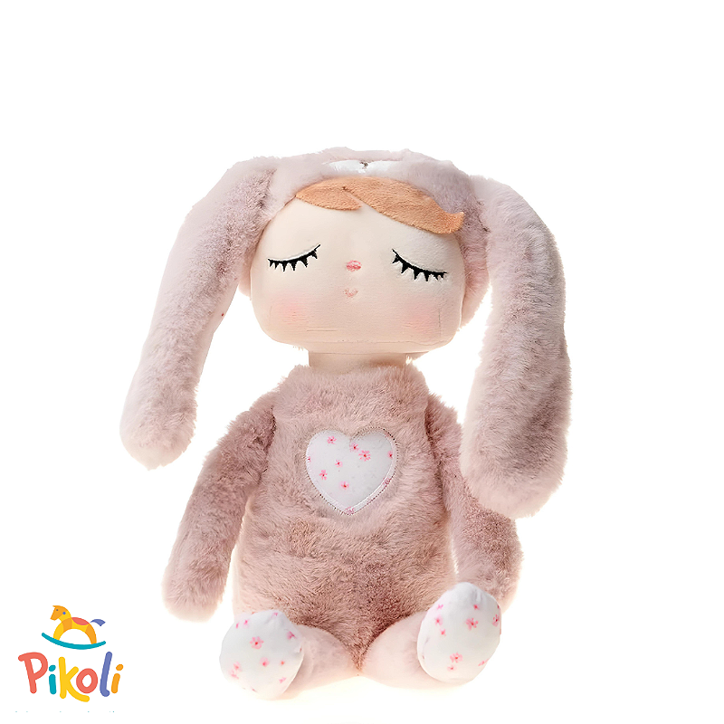 Boneca Metoo - Angela Plush - Coelha Rosa - Lata - Pikoli Brinquedos ...