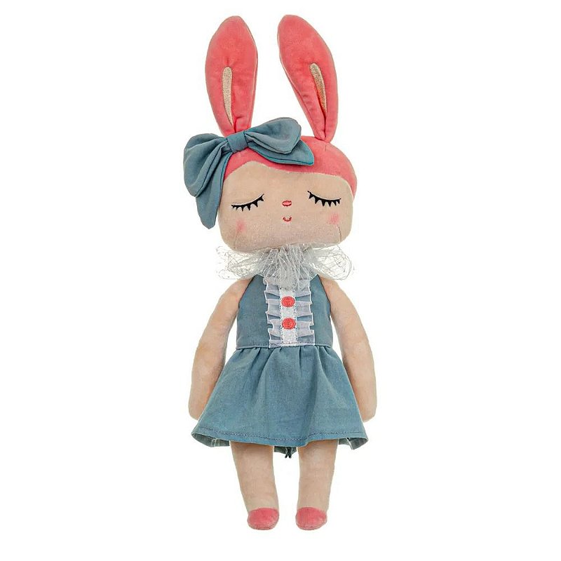 Boneca Metoo Angela Liz Azul 33cm - Pikoli Brinquedos Educativos