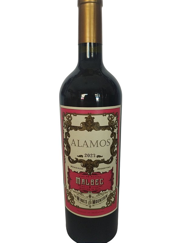 ÁLAMOS MALBEC - SAFRA 2024 - Loja Virtual de Vinho e Lambrusco em SP ...