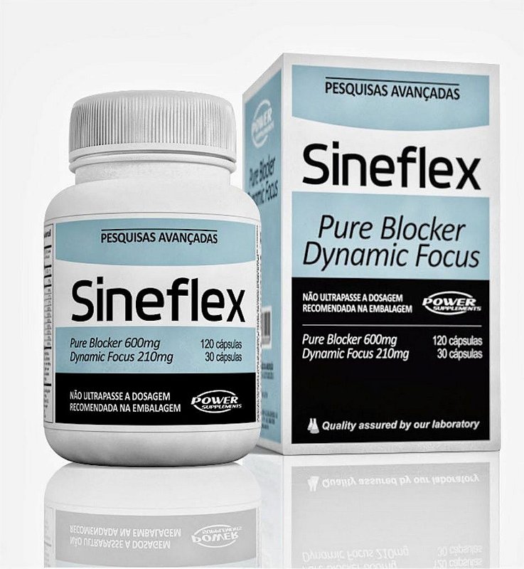 SINEFLEX - 150 CÁPSULAS - POWER SUPPLEMENTS - Guia Suplementos