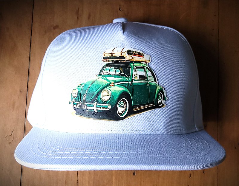 Boné Estampado Fusca Verde: Estilo Retrô para os Amantes de Clássicos ...