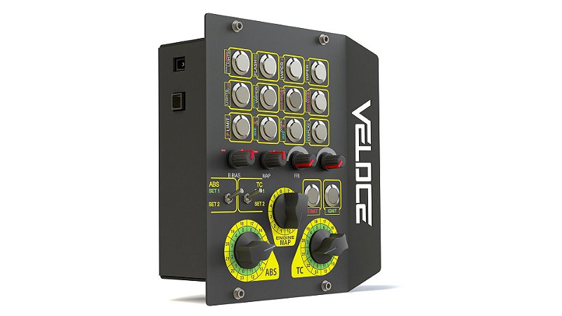 VELOCE BT80 - Button box compatível com PC. - VELOCE COCKPIT