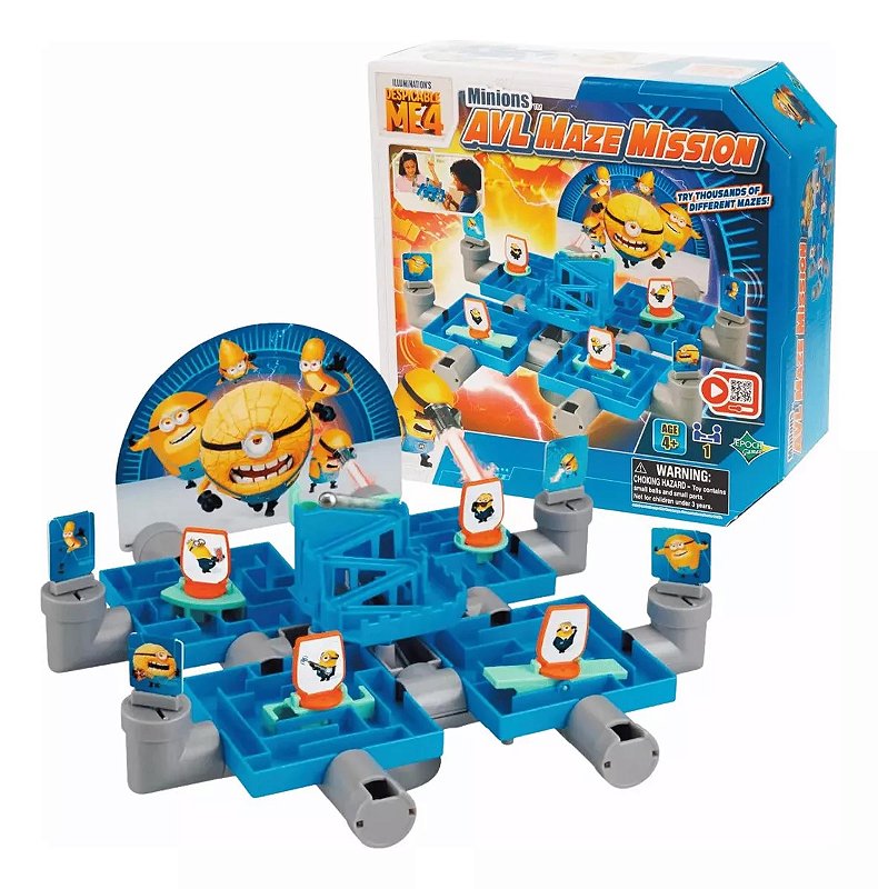 Minions Avl Maze Mission - Cadê Meu Jogo