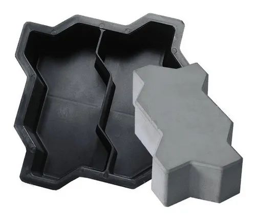 Forma Plastica Para Pré Moldado 16 Faces / PAVIEES 24X10X8 - R7 PLAST ...