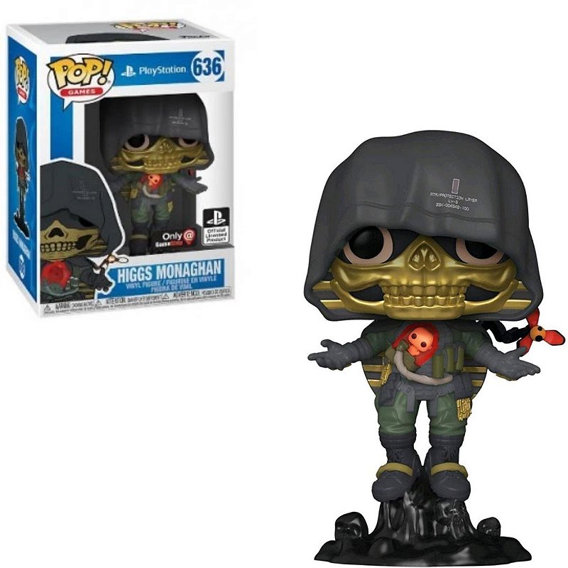 Funko Pop Death Stranding 636 Higgs Monaghan Exclusive - Game Games - A ...