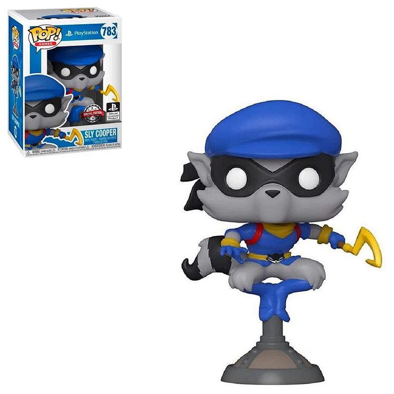 Funko Pop Playstation 783 Sly Cooper - Game Games - A Loja Mais POP do ...