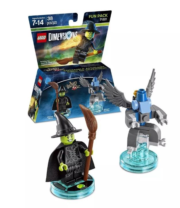 Wizard Of Oz Wicked Witch Fun Pack - Lego Dimensions - Game Games - A ...